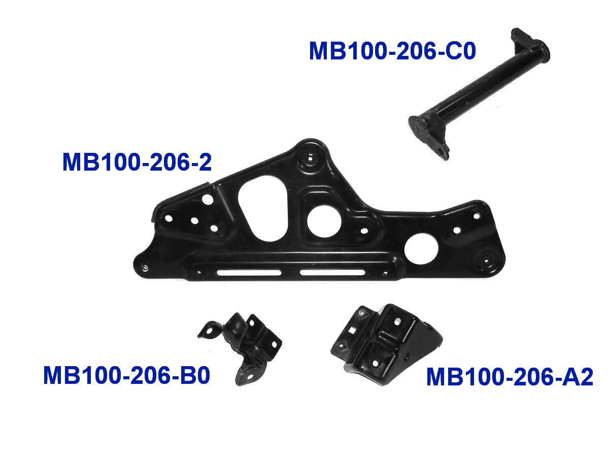 HeadLamp Head Light Bracket L/H Left Hand – In Front Bumper Bar – To S